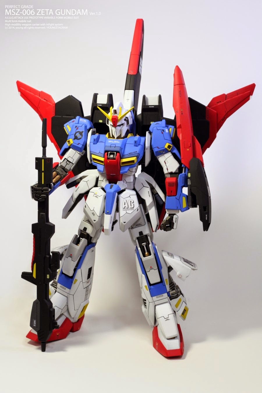 Custom Build: PG 1/60 MSZ-006 Zeta Gundam "Detailed"