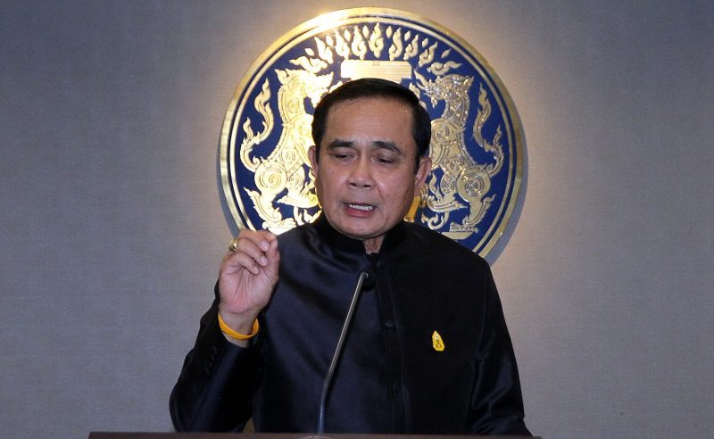 Thai E-News : PRAYUTH TO CHANGE CONSTITUTION AT KING’S REQUEST