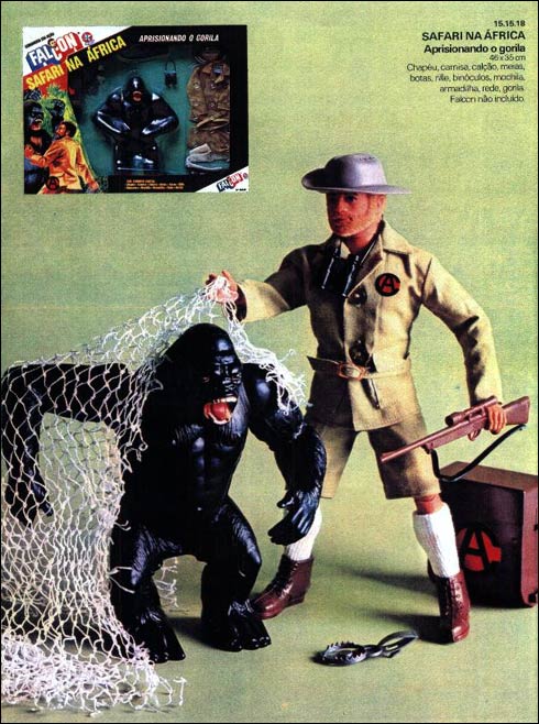 BONECO FALCON DA ESTRELA: CATALOGO AS AVENTURAS DE FALCON 1978