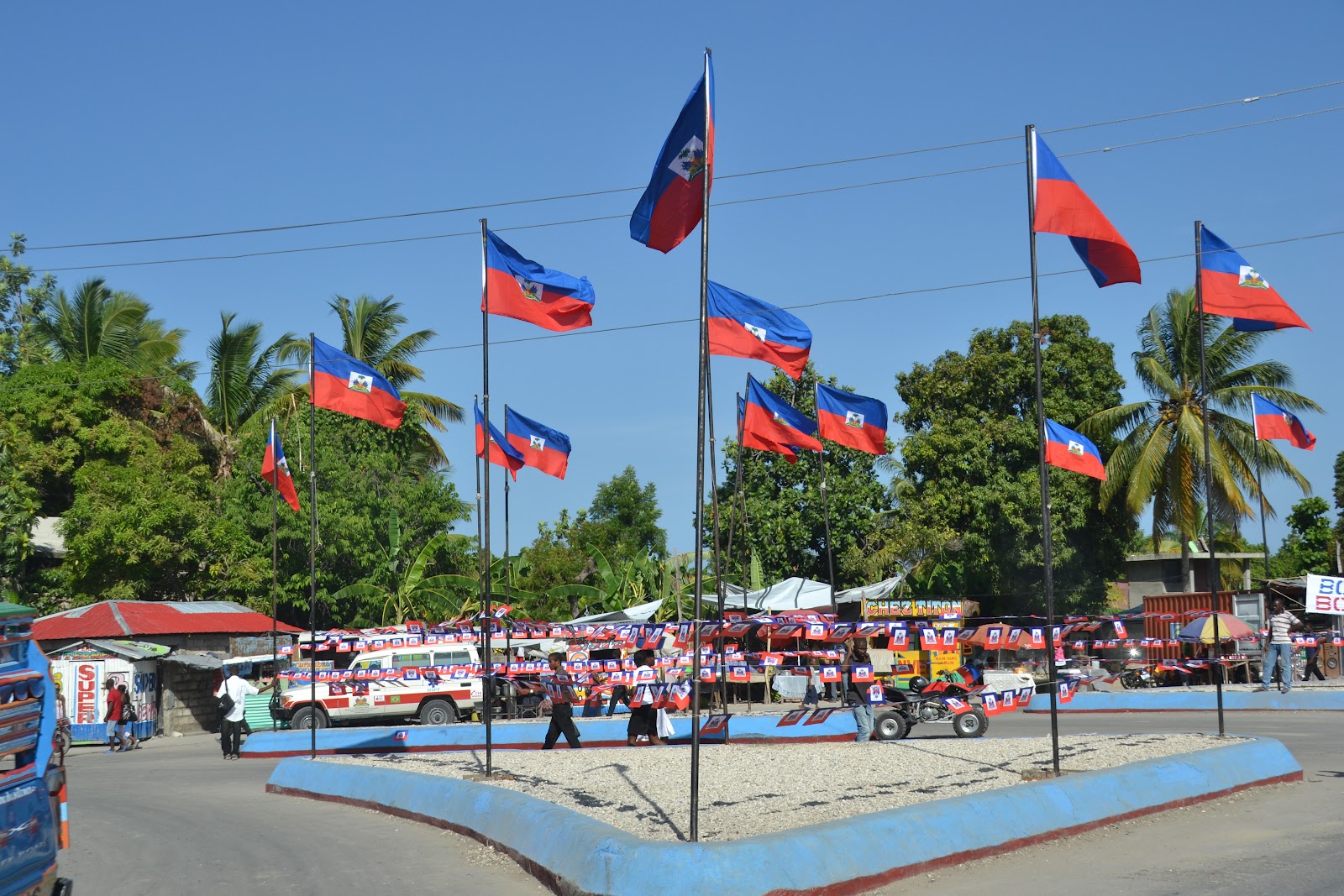 HAITI EN PHOTO: Fet Drapo 18 Me Akaye
