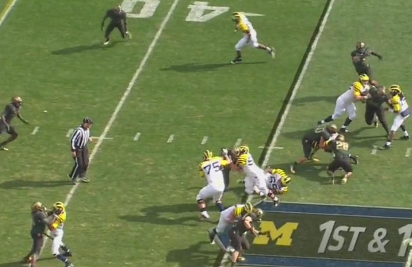 Burgeoning Wolverine Star: MSU linebacker blitzes