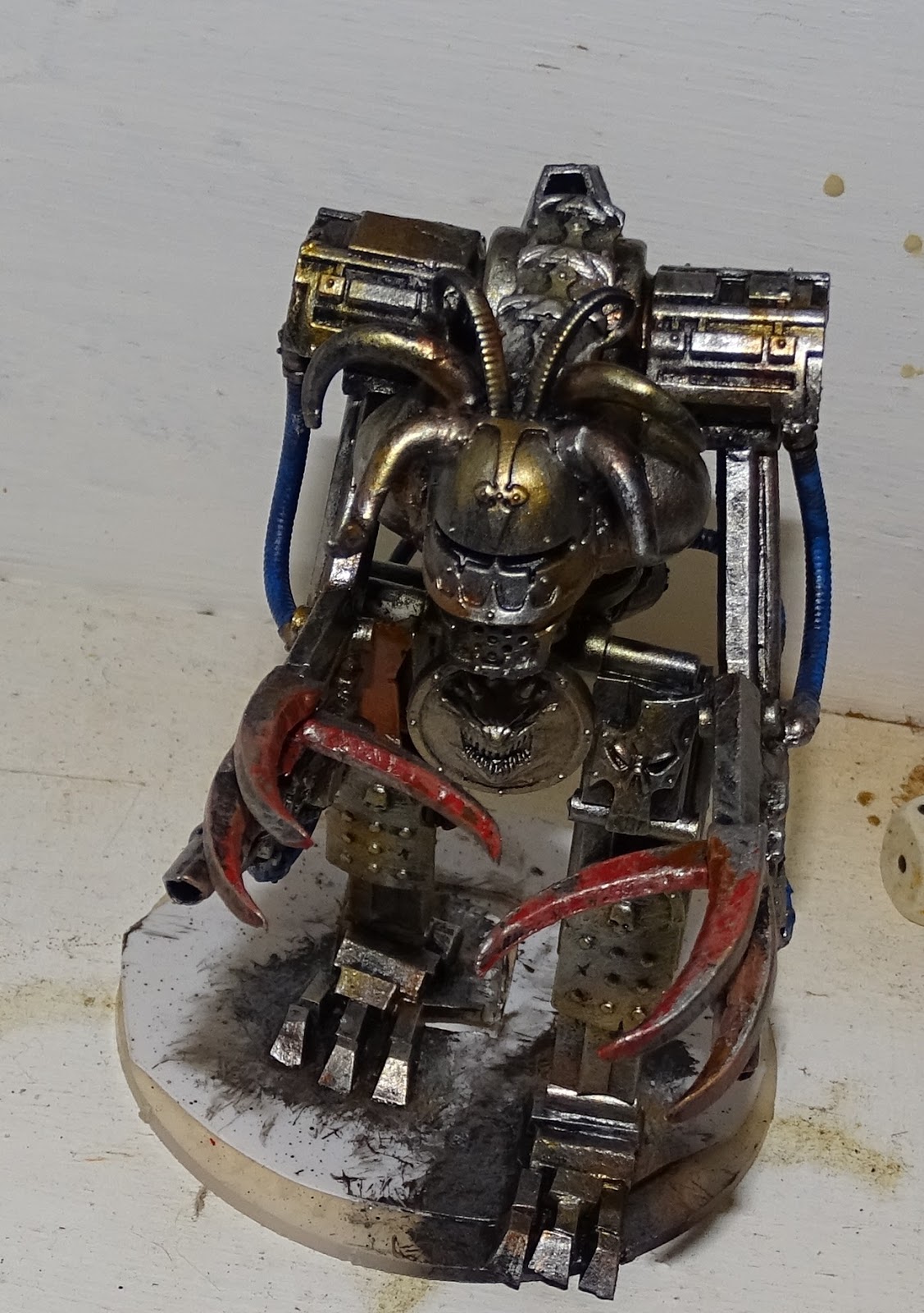 What's On Your Table: Iron Minotaur Dark Mechanicus Walker/Robot ...