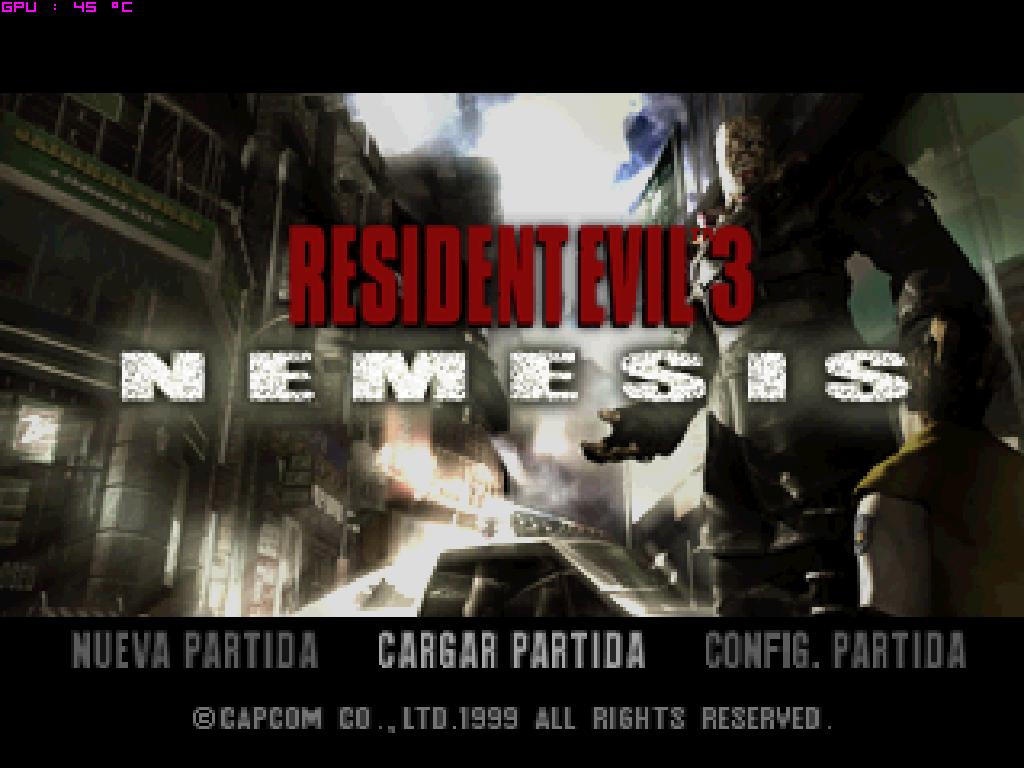 MenShadowh Games: RE3 Nemesis [Esp] [NTSC] [PSX] [Mega] [Resubido]