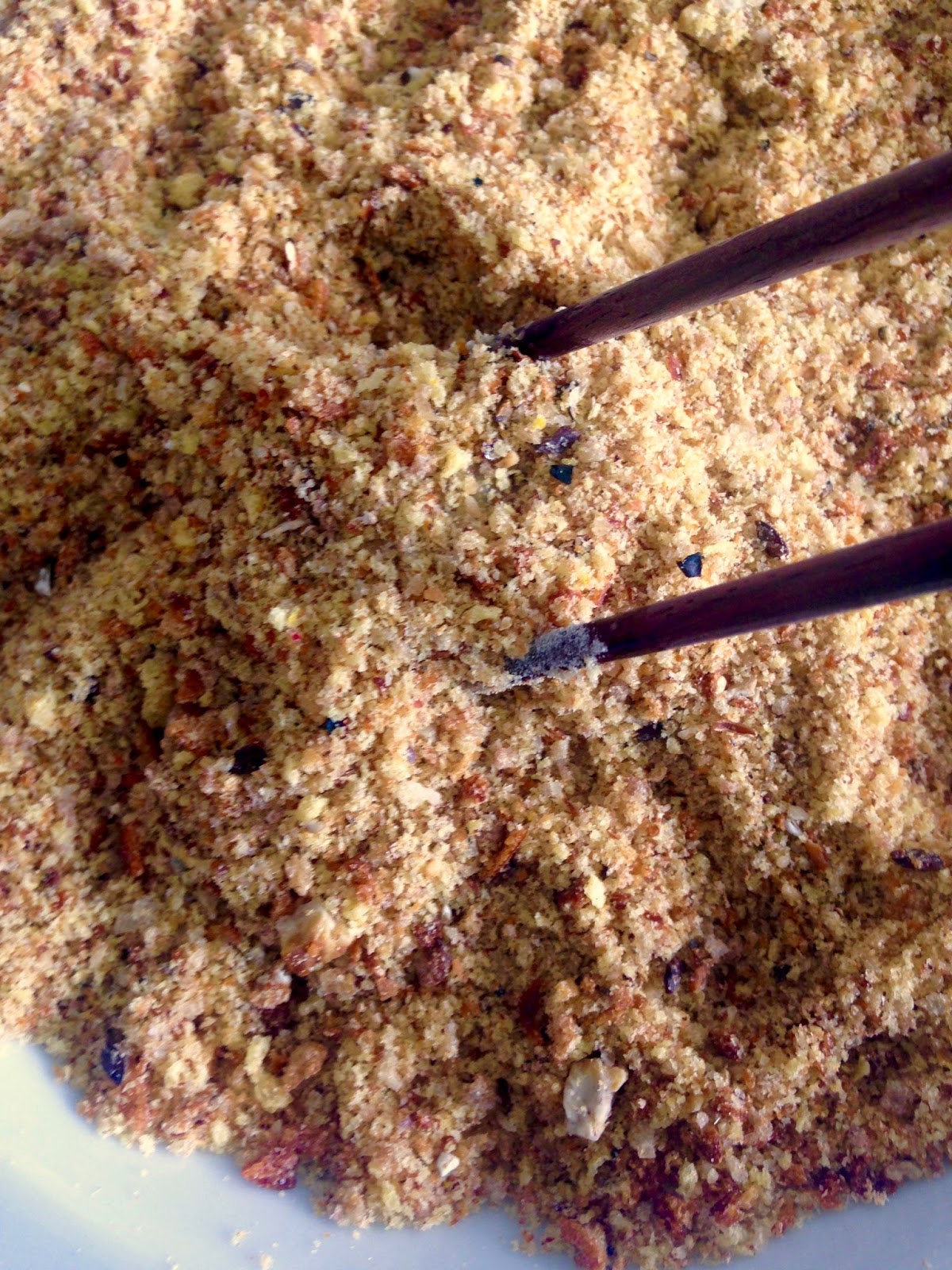 Panure maison et poulet pané | funambul(in)e: Panure maison et poulet pané