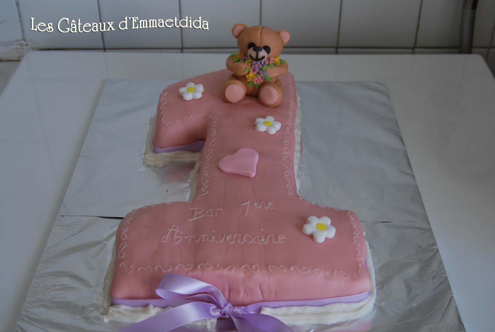 Les Gâteaux d'Emmaetdida: Gâteau 1 an