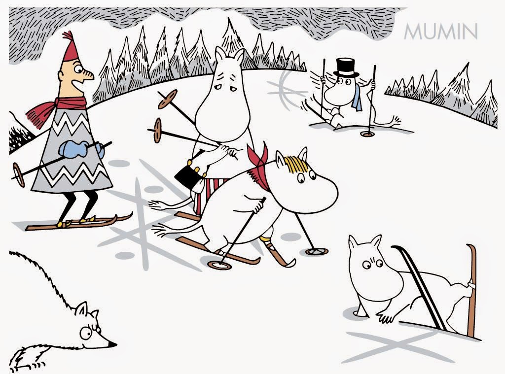 pientä mutta suurta : Teemakuvia tulevasta Muumi -talvisesonkimukista ...
