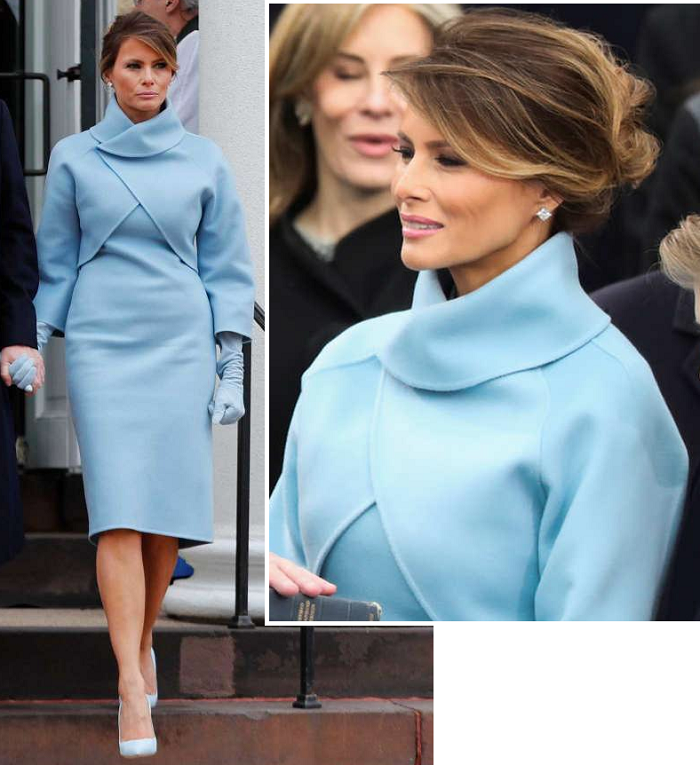 Os looks de Melania Trump como primeira dama - Eles São Notícia!