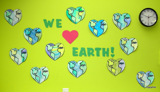 Tippytoe Crafts: Earth Hearts