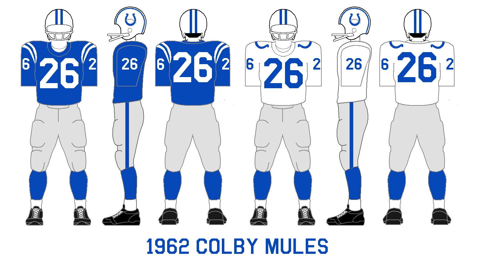 Gridiron Garb: Colby Mules (1962)