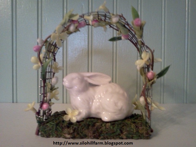 Silo Hill Farm: Mini Garden Arch for Easter