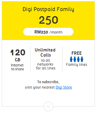 Digi Family Plan 2020 2020 | cara pinjam advance digi