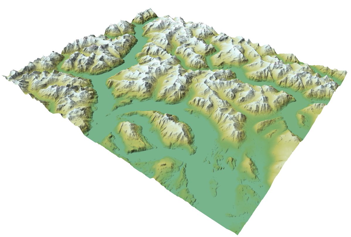 A World of Maps: Hypsometric Map