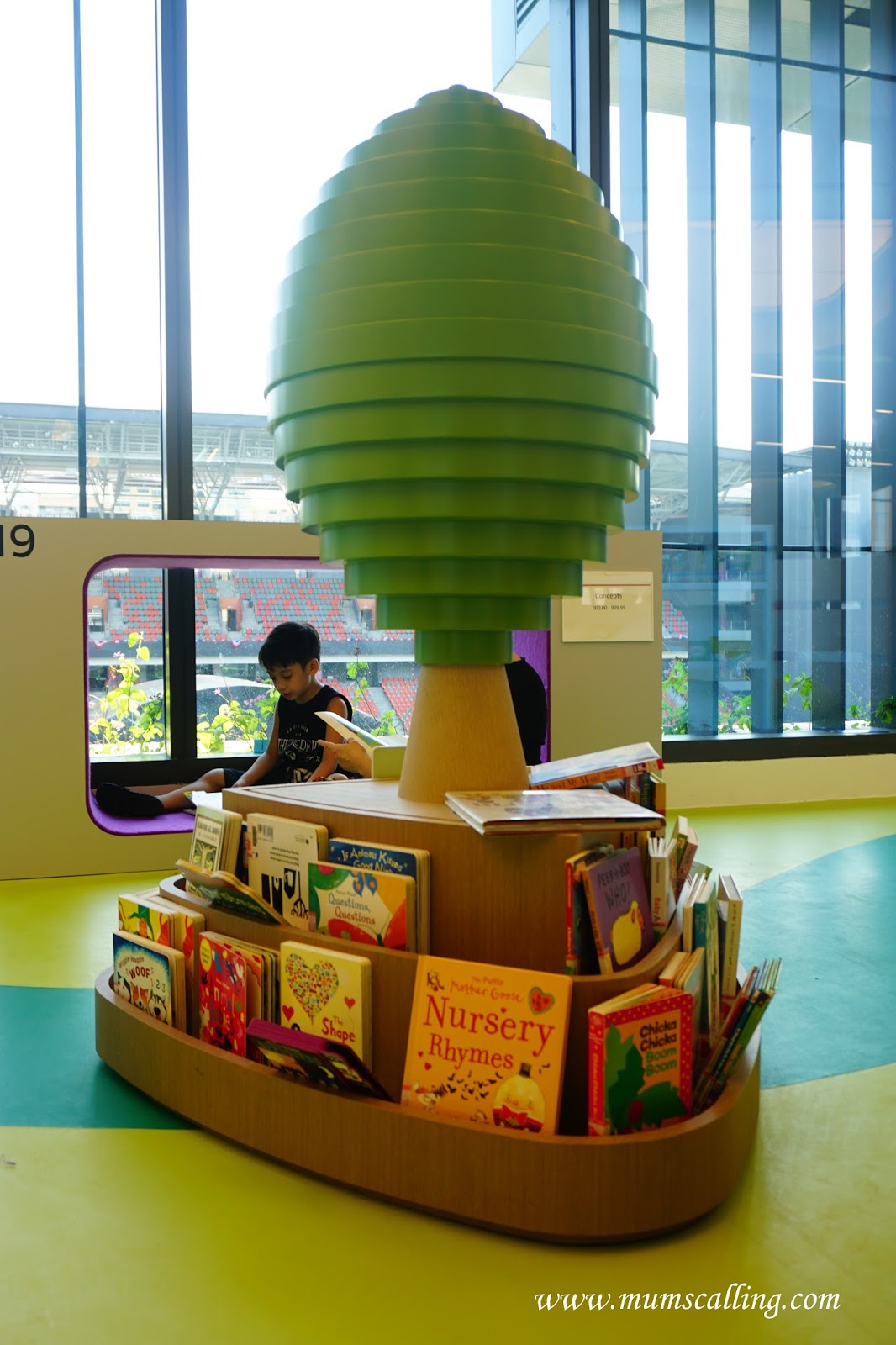 Mum's calling : Tampines Regional Library Re-opens!