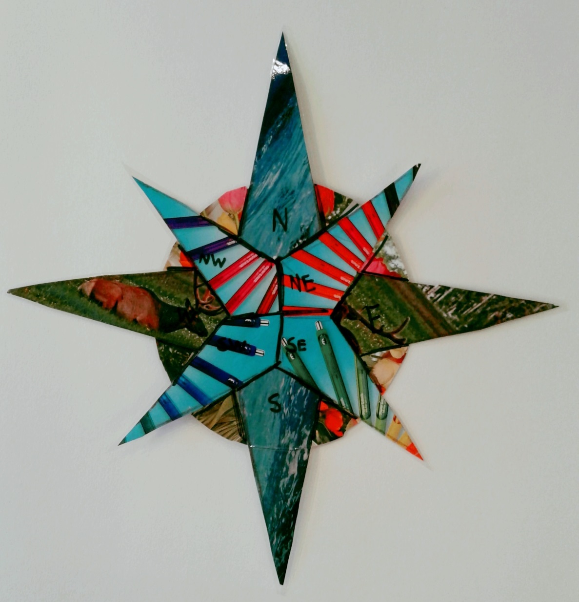 a faithful attempt: Compass Rose Collage