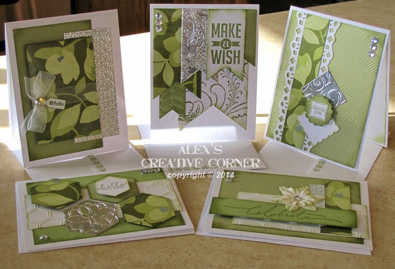 Alex's Creative Corner: Gift card set