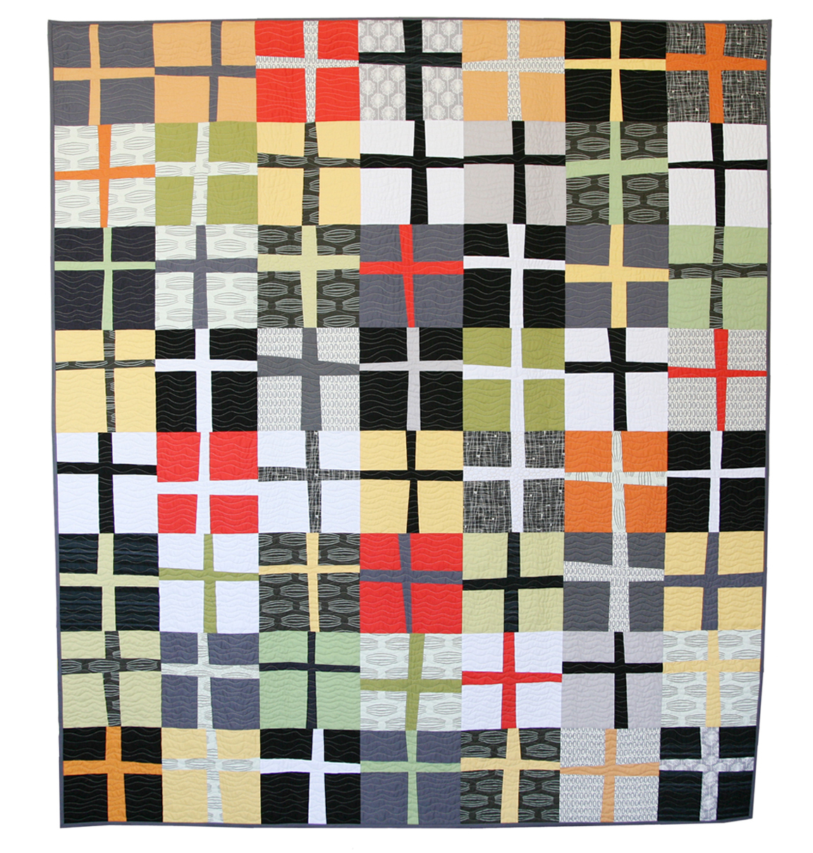 Selvage Blog: Anna Chan's First Modern Quilt