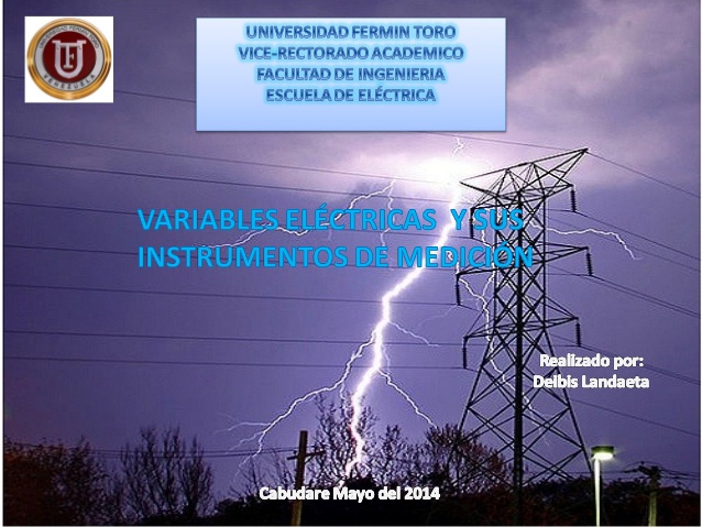 Variables Electricas