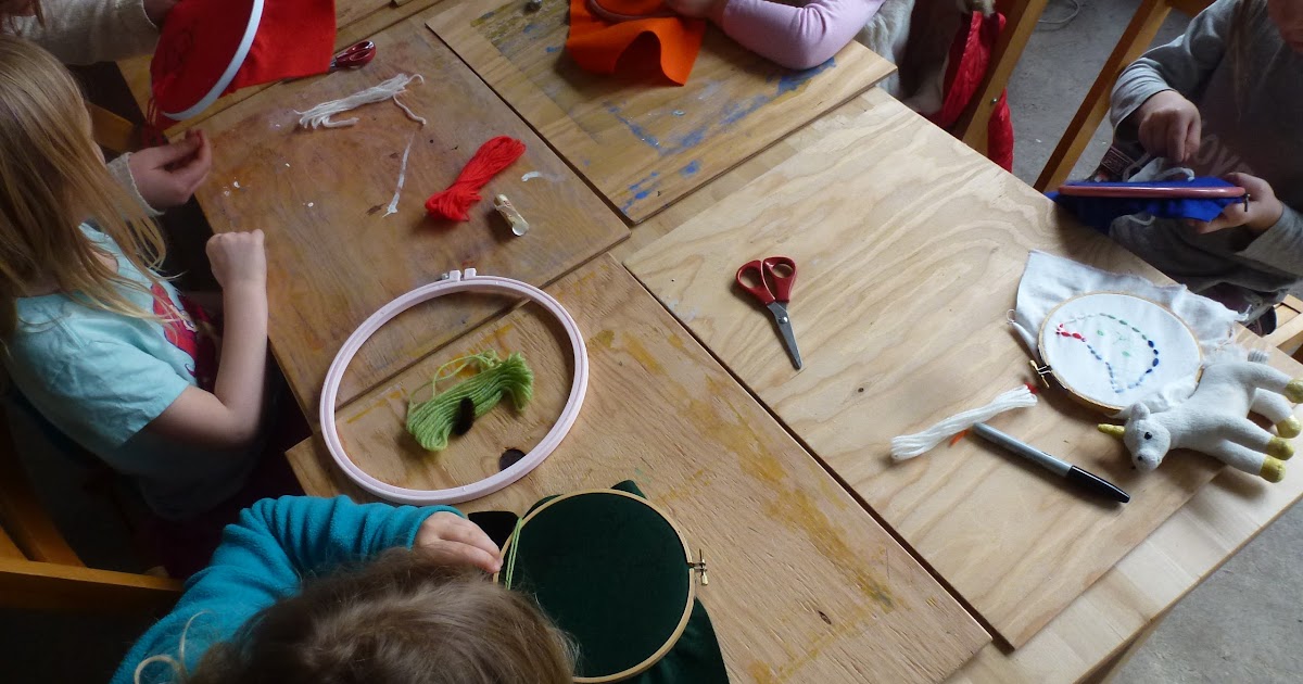 Little City Farm: Waldorf-inspired art classes - embroidery, drawing ...