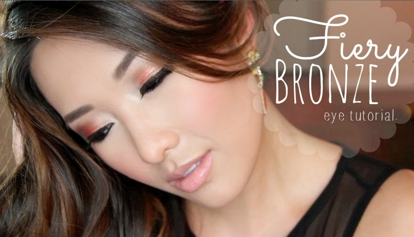 Holly Ann-AeRee 2.0: [Tutorial/Video] Fiery Bronze ♡ Eye Makeup Tutorial
