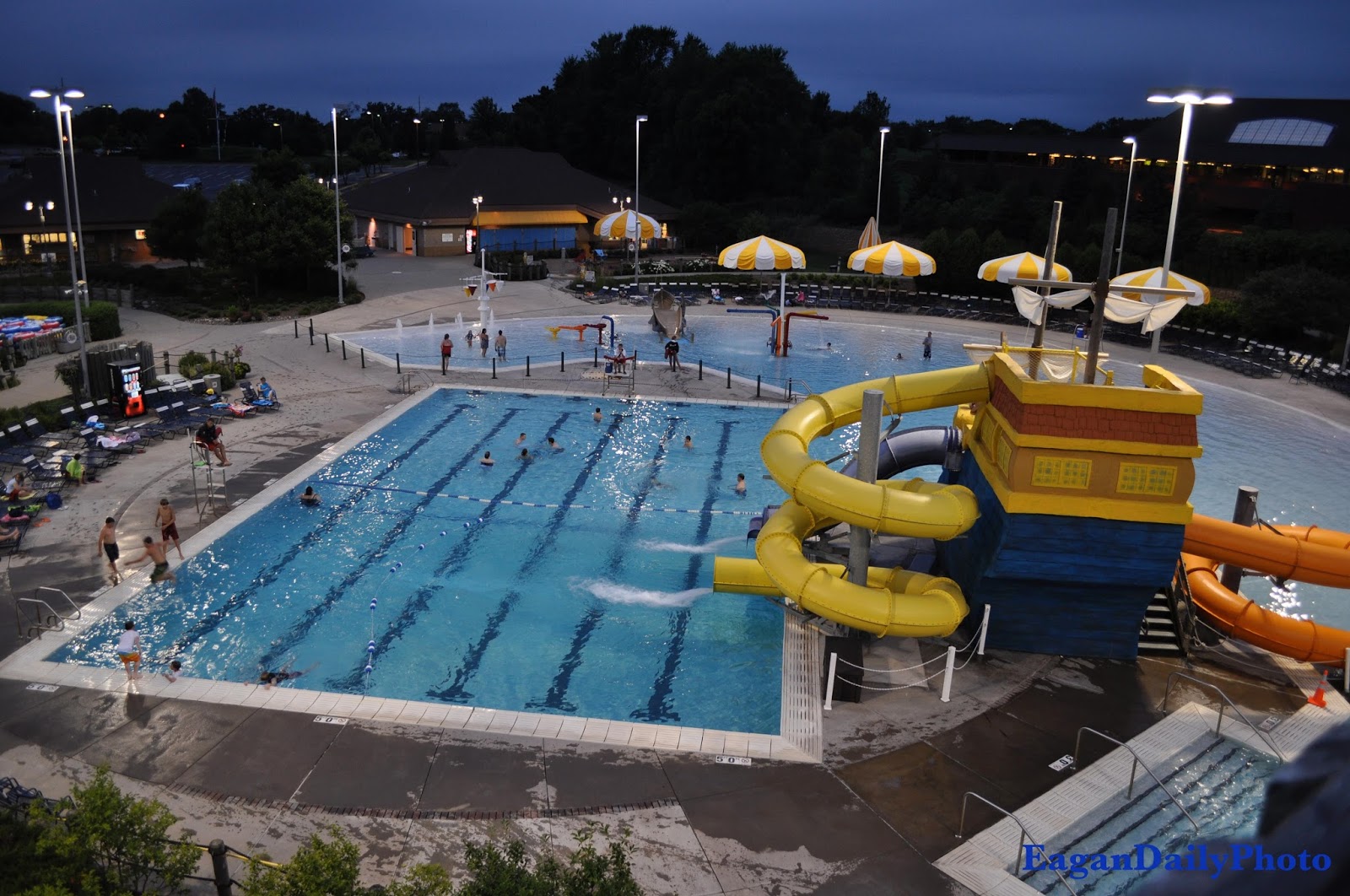 Eagan Daily Photo: Evening dip