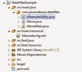Hibernate data filter example with annotations - JavaMakeUse: Java ...