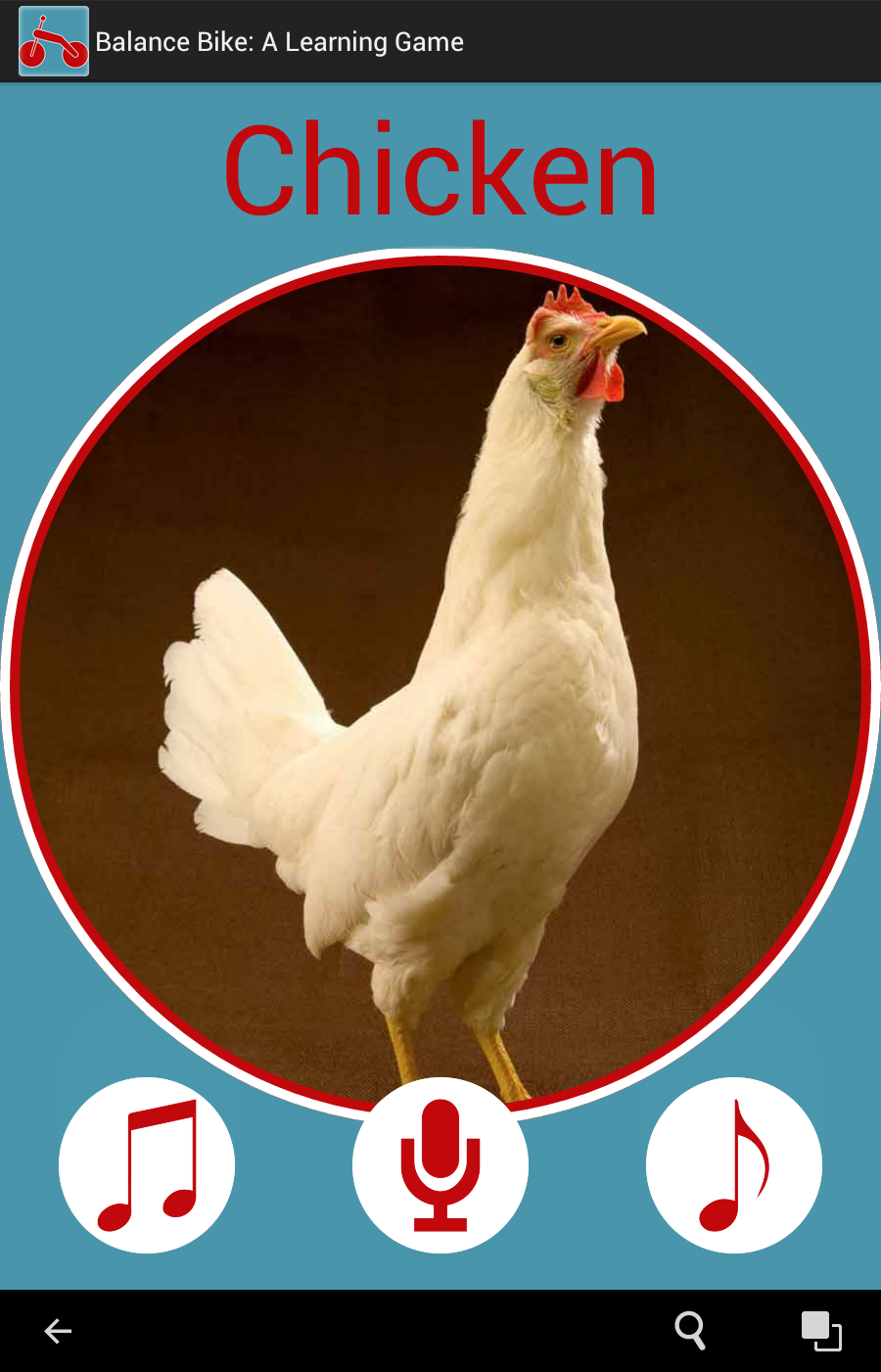 Ben Farahmand: Balance Bike: A Learning Game