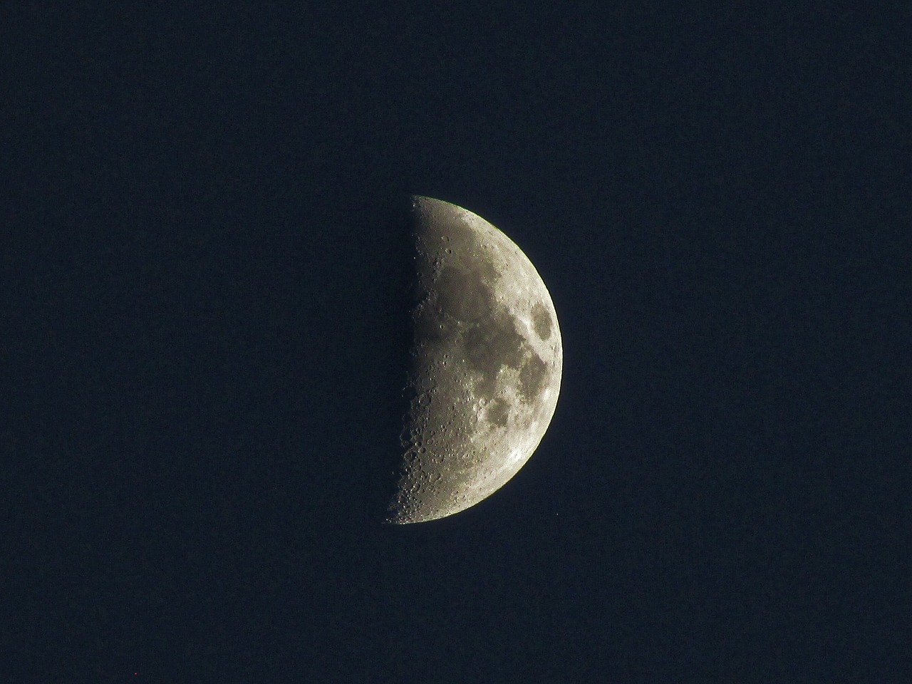 First Quarter Moon Alignment
