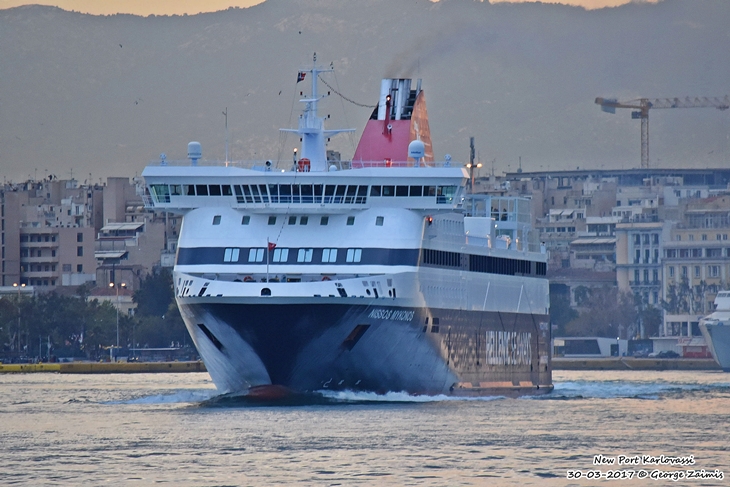 New Port Karlovassi: Νησος Μυκονος - Πρωτη αναχωρηση απο τον Πειραια ...