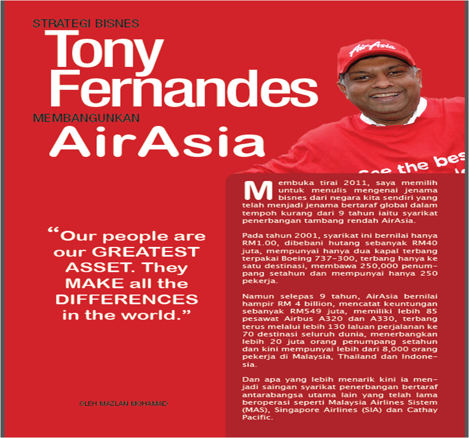 Successful Entrepreneur: Tony Fernandes