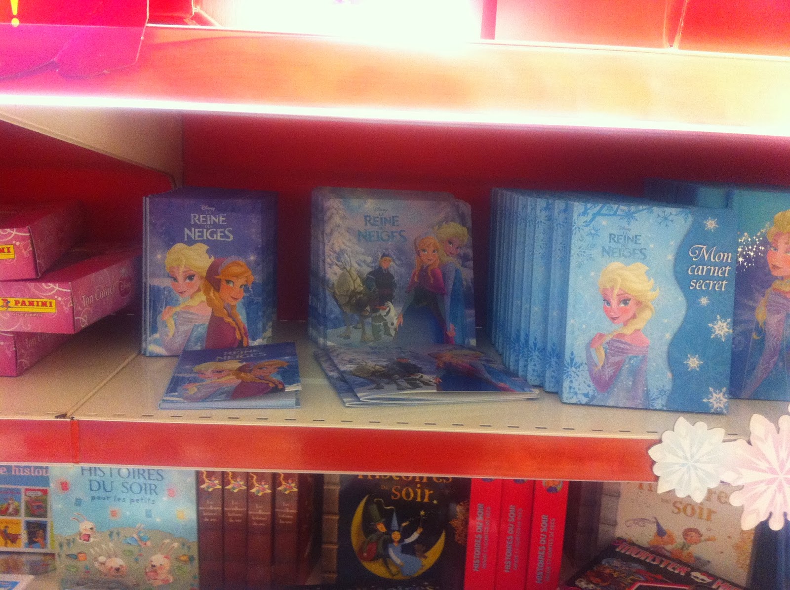 Disney Dreamer: Disney Frozen books from France