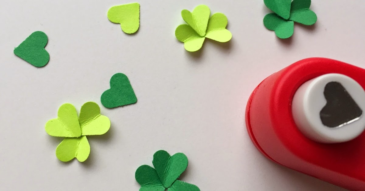 Crafty Lumberjacks: Easy Paper Clovers.