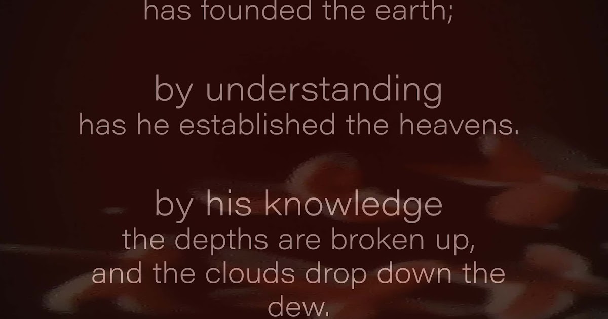 "Wisdom= knowledge and understanding"