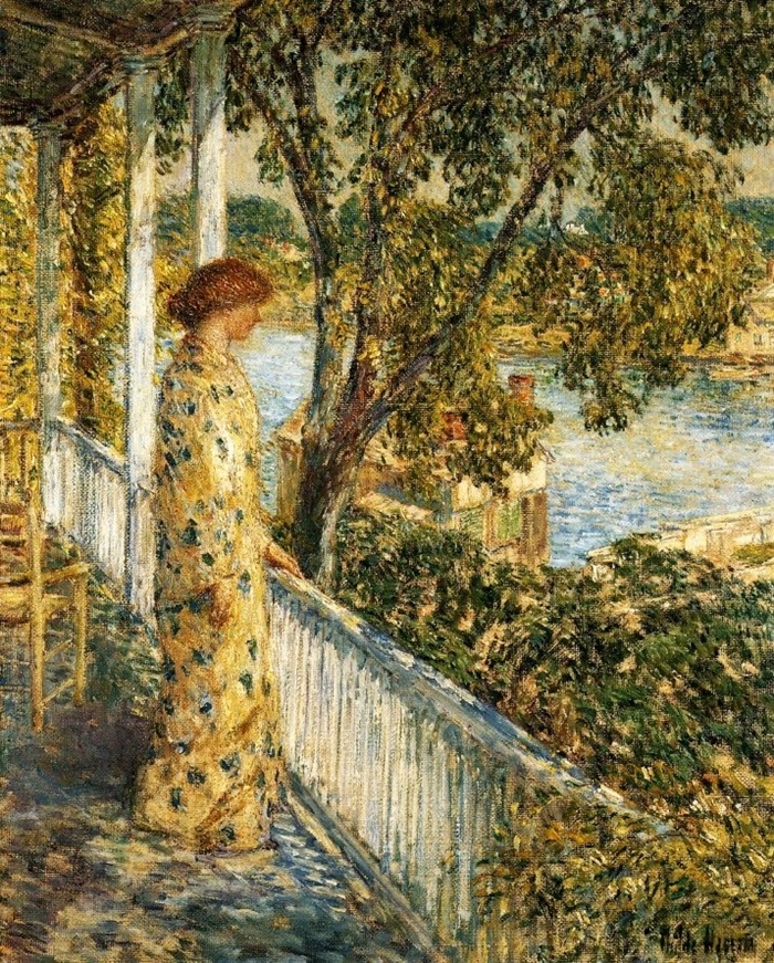 Childe Hassam ~ The Impressionist Gardens | Tutt'Art@ | Pittura ...