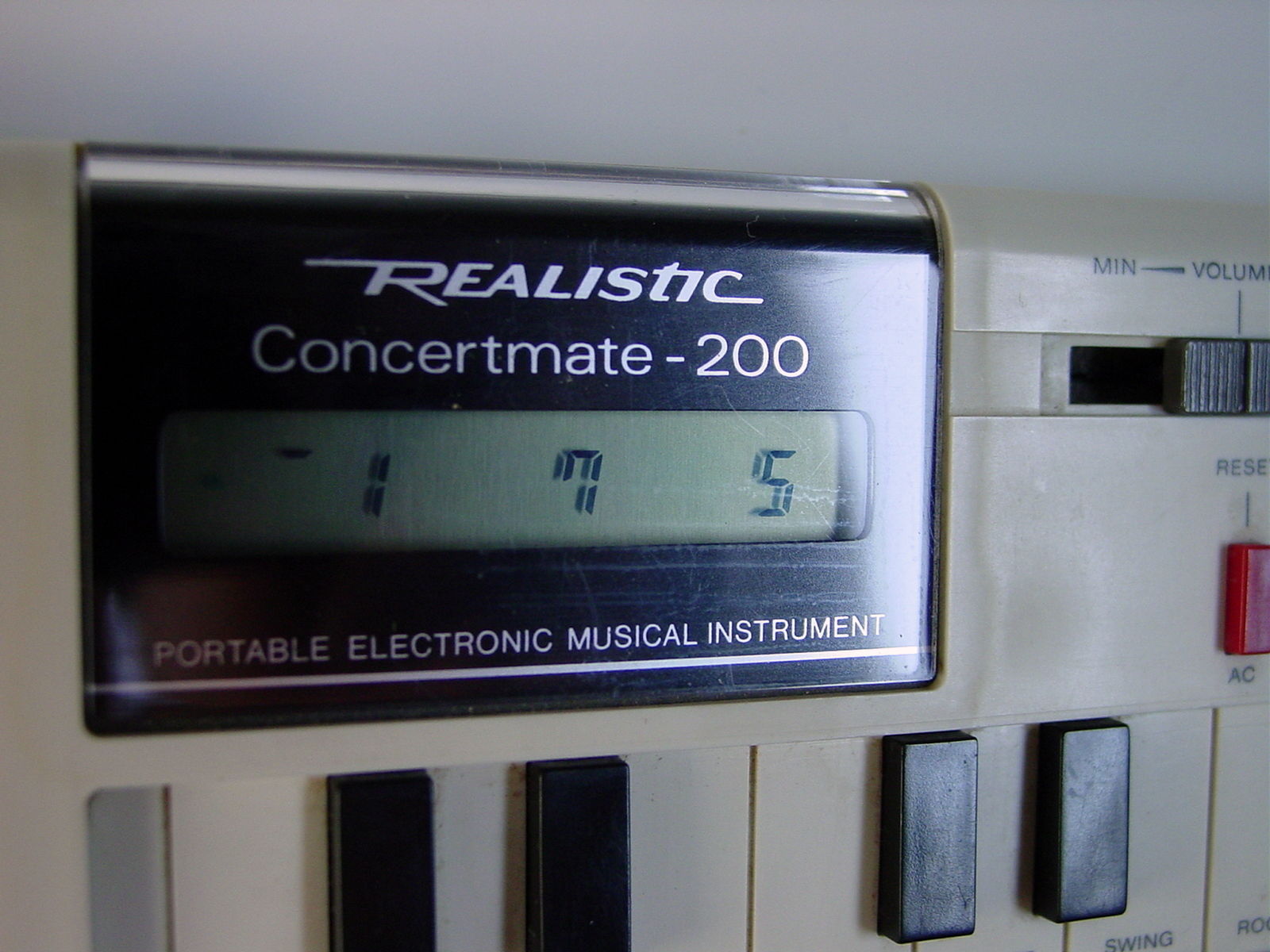 MATRIXSYNTH: REALISTIC CONCERTMATE 200 ELECTRONIC SYNTHESIZER KEYBOARD ...