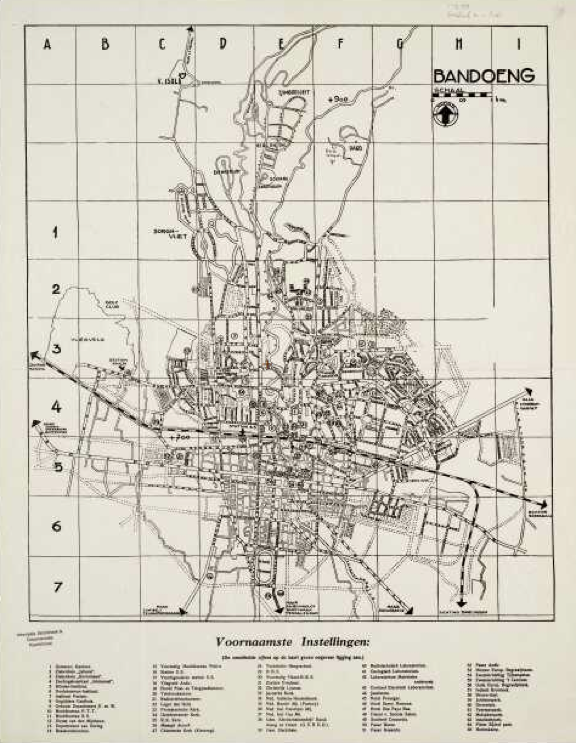 Hafiz Amirrol: Old Maps of Bandung (1921-1946)