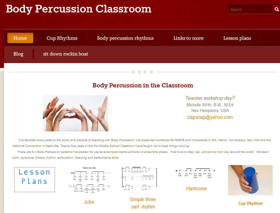 BODY PERCUSSION | CLIL in Music