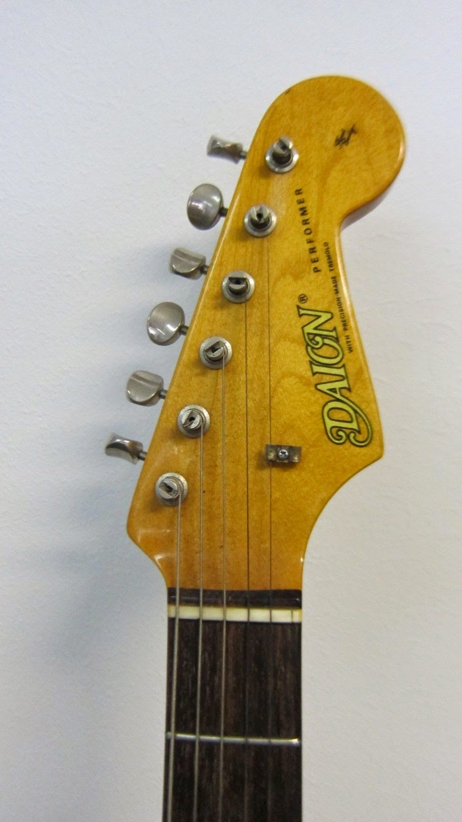 Daion Guitars Down Under: Made In Japan Red "Strat" Style Daion ...