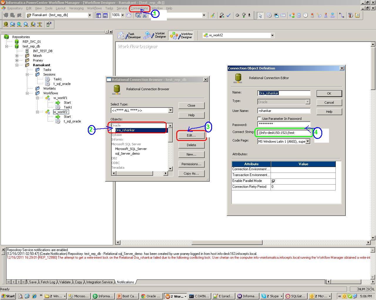 INFORMATICA: Creating Direct Connection from Informatica Workflow ...