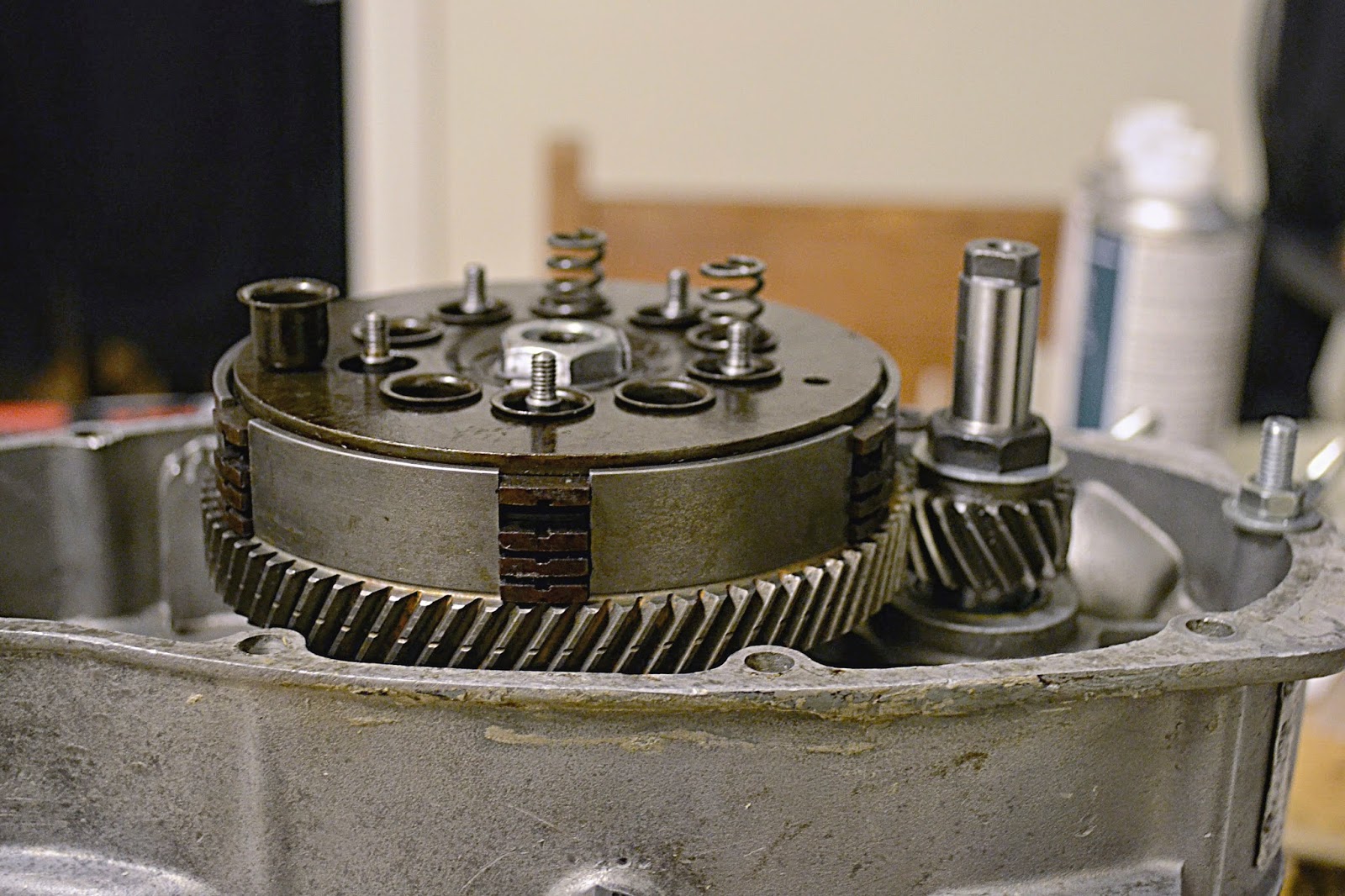 Jerker Ersare: Bilder från motorrenovering, KS50