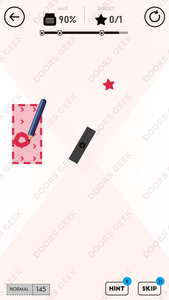 Draw Here Level 145 ~ Doors Geek