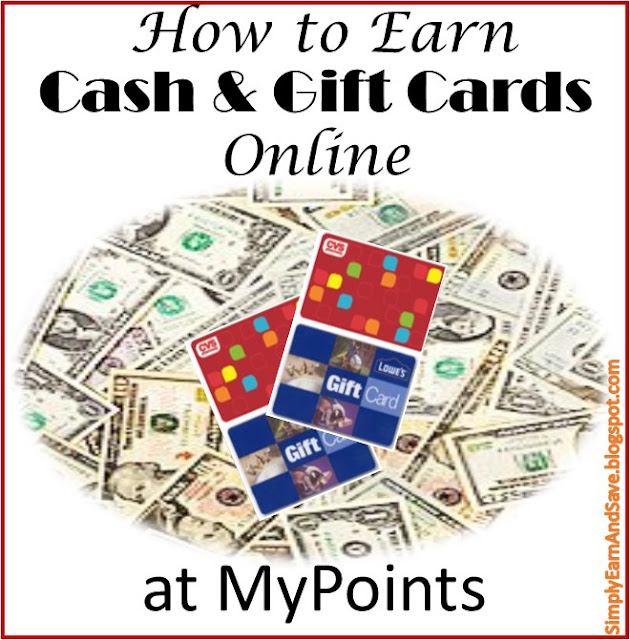Simply Earn and $ave: How to Earn Free Gift Cards and Cash Online thru ...