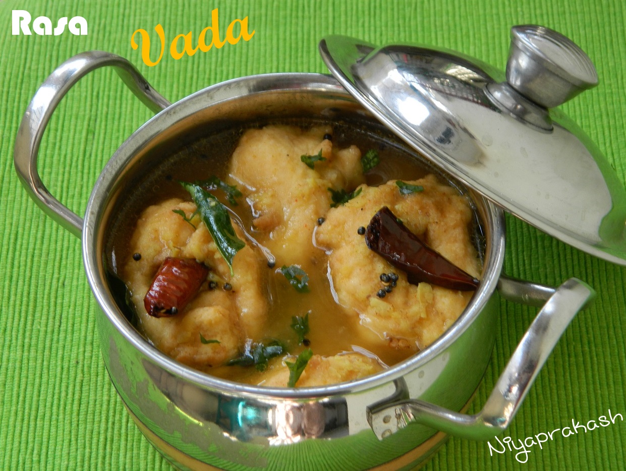 Niya's World: Rasa Vada