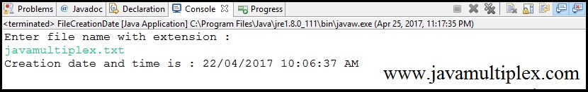How To Get File Creation Date Of Given File In Java how-to-get-file-creation-date-of-given-file-in-java
