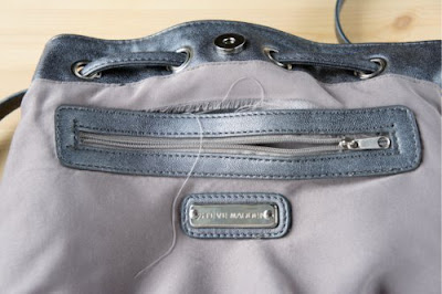 i d l e w i f e : how to fix shredded purse lining