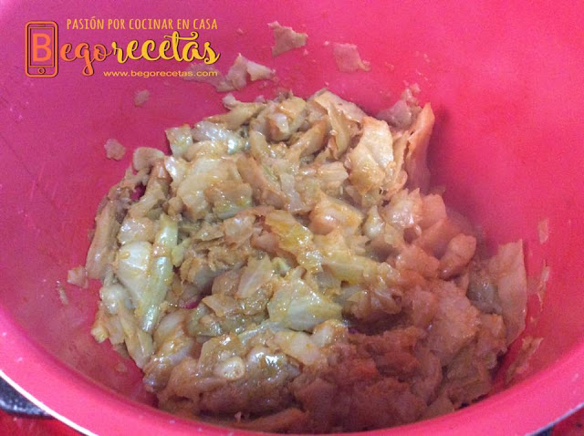 Repollo rehogado | BEGORECETAS