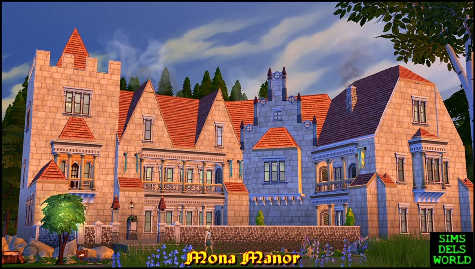 SimsDelsWorld: The Sims 4 : Mona Manor