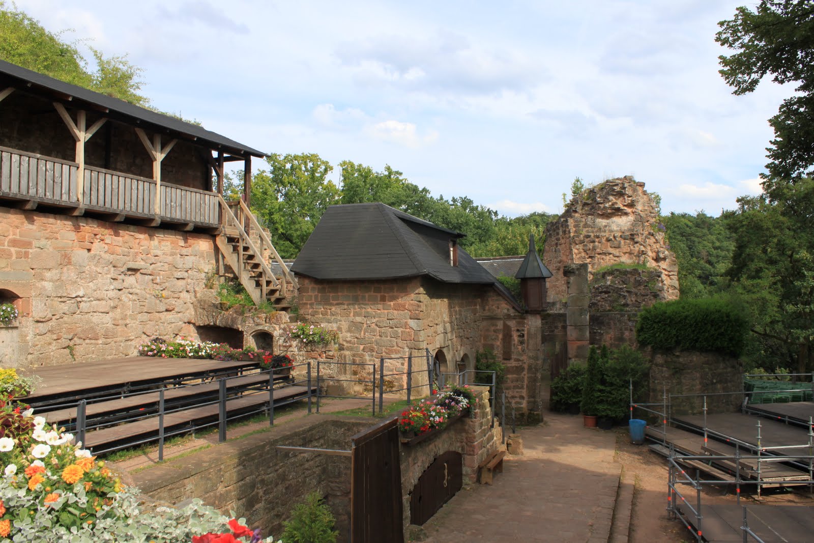 Our Journey To Forever...: Burg Nanstein Castle - Landstuhl, Germany