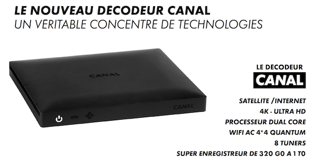 Nouveau décodeur UHD Canal