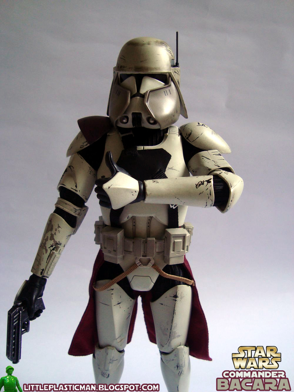 Little Plastic Man Toy Blog and Review Singapore: Sideshow Commander Bacara