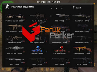 Menampilkan Senjata CS Extreme V5 / Senjata Penuh Lengkap - All In One Site